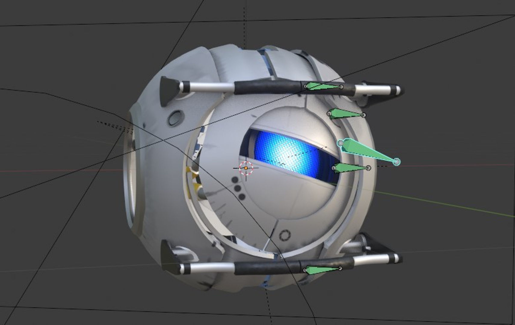 Rigged Personality Core 3D model rigged | CGTrader