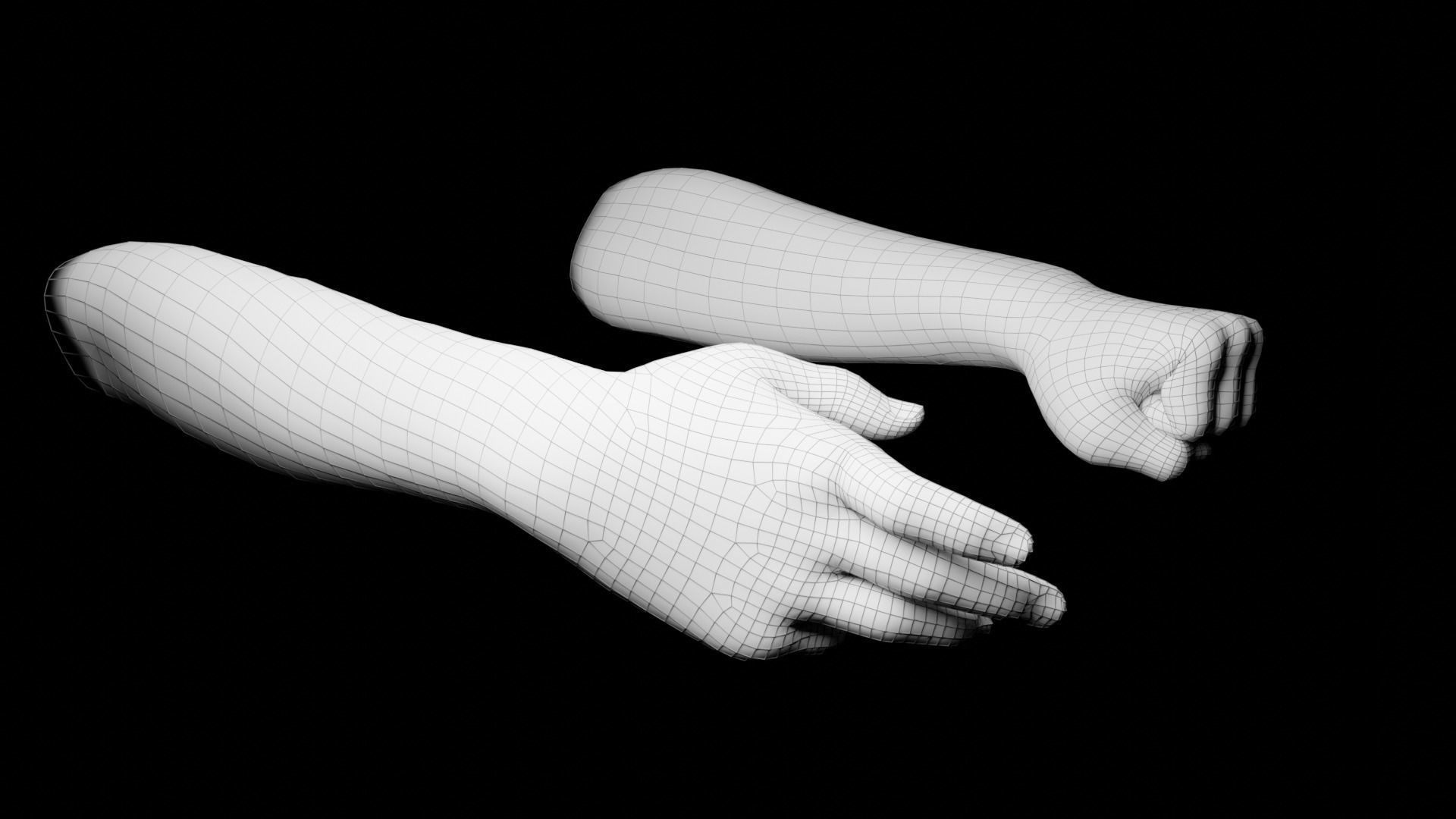 3D model Hands Rigged VR / AR / low-poly | CGTrader