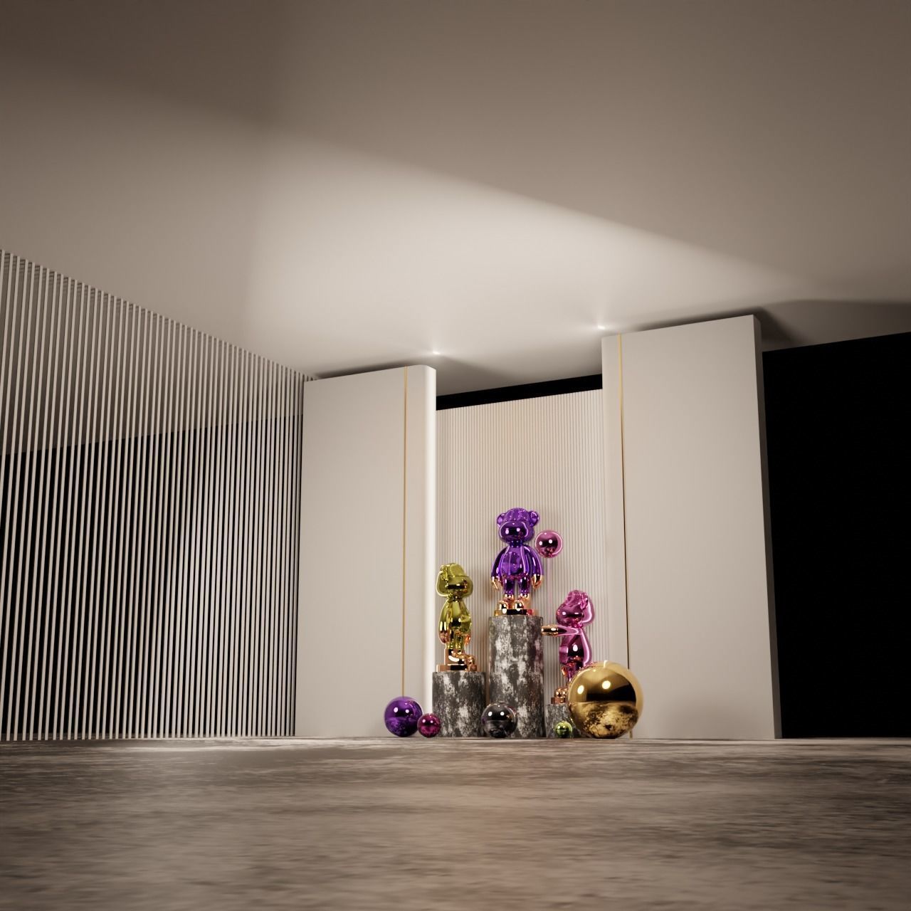 3D model Display Area VR / AR / low-poly | CGTrader