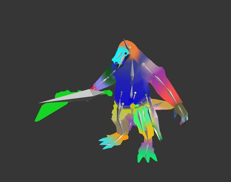 3D model Duck Fighter Warrior VR / AR / low-poly | CGTrader