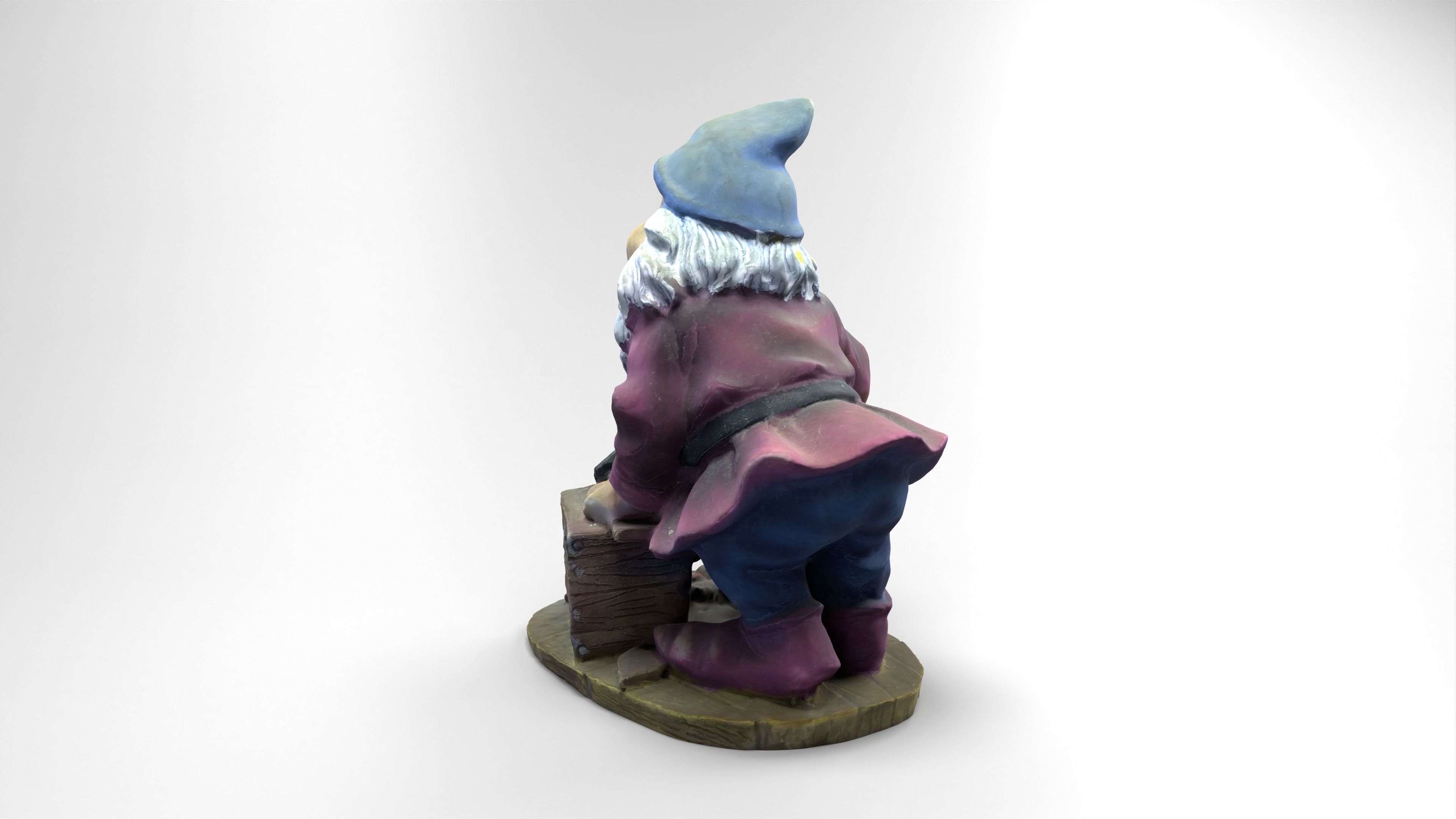 Stylized Character Gnome 02 HP Photoscan 3D model | CGTrader