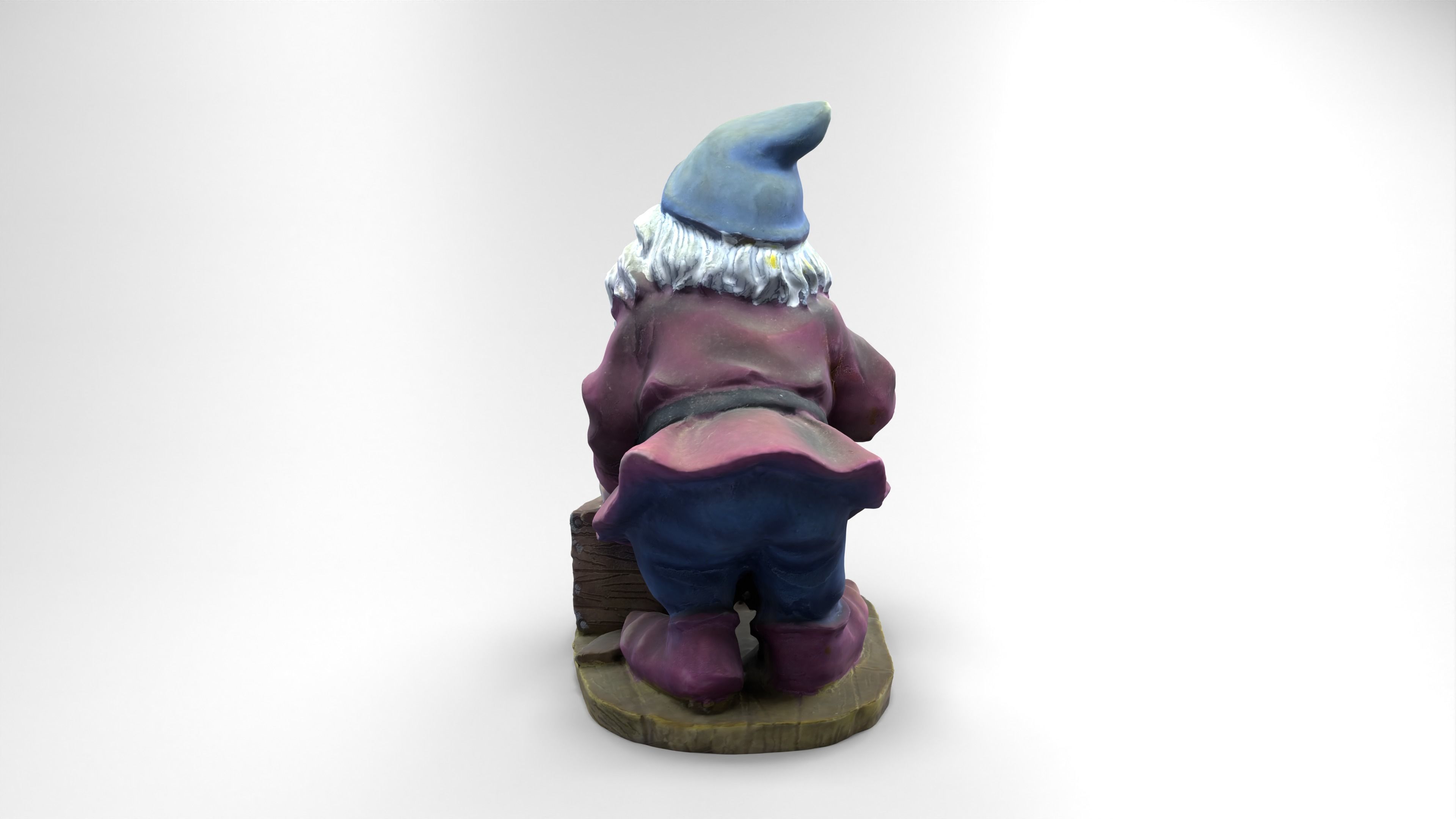 Stylized Character Gnome 02 HP Photoscan 3D model | CGTrader