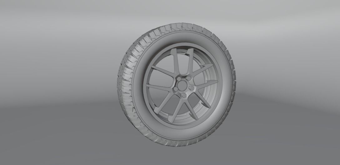 3D model Realistic 3D Tyres for Gaming and Animation VR / AR / low-poly ...