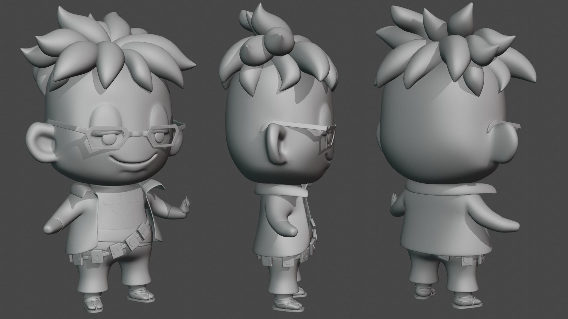 Marco Chibi - One Piece 3D model 3D printable | CGTrader