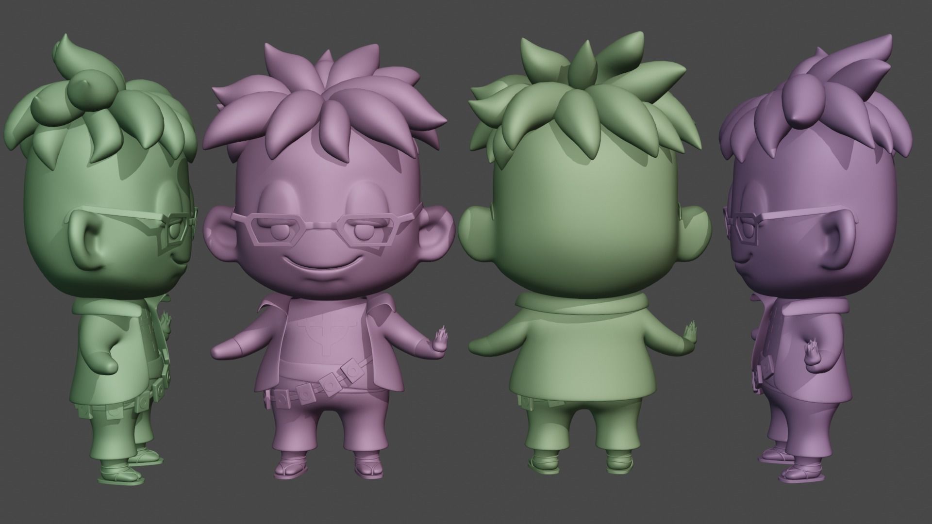Marco Chibi - One Piece 3D model 3D printable | CGTrader