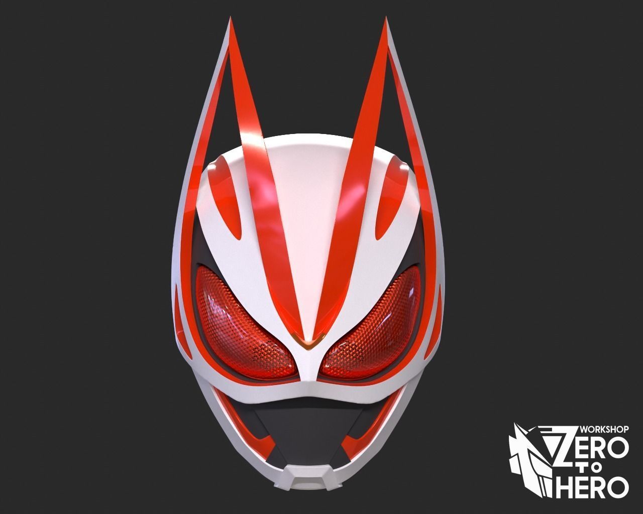Kamen Rider Geats Helmet Base Form - Magum Form 3D model 3D printable ...