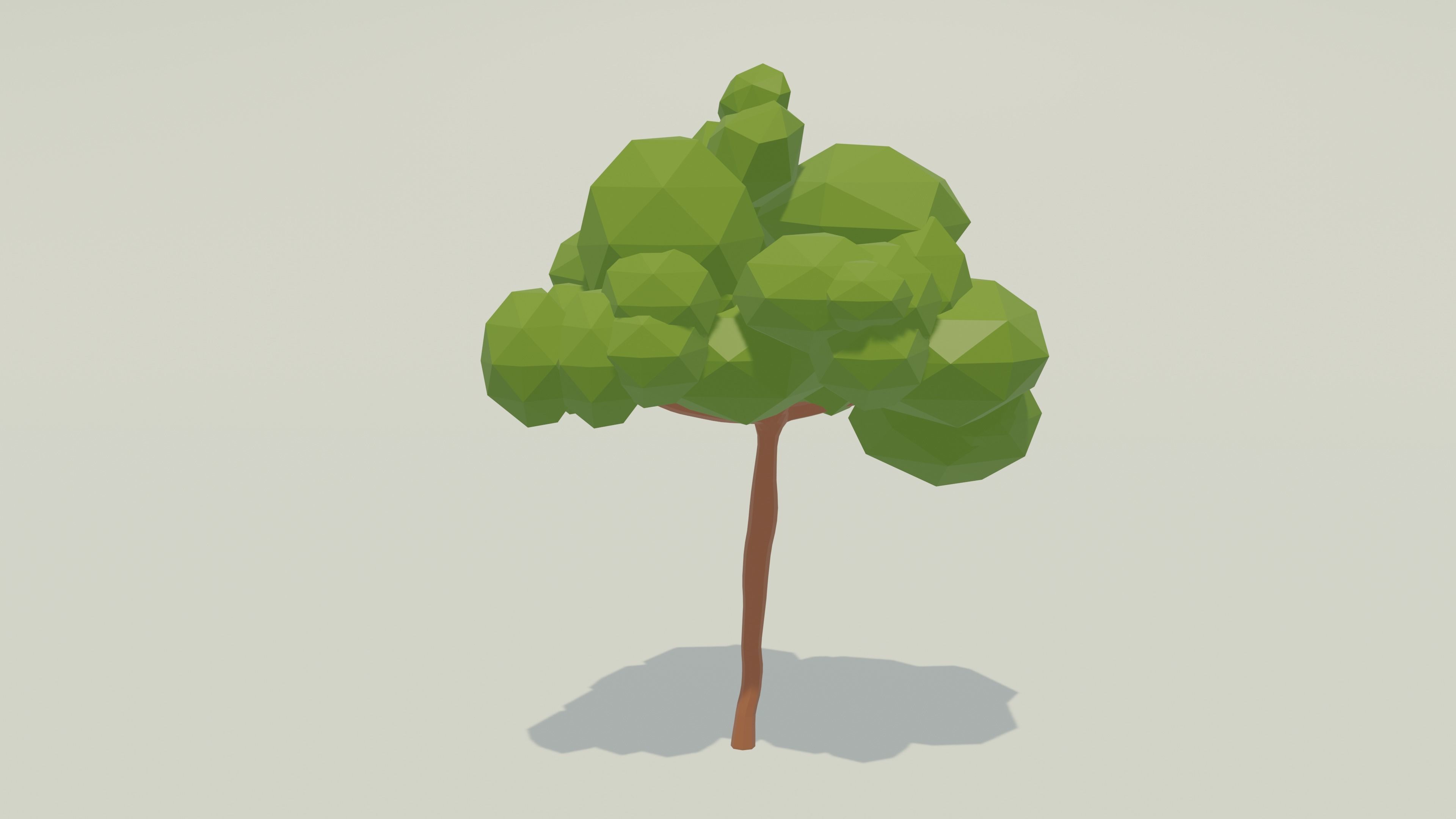 Low Poly Trees tree free 3D model | CGTrader