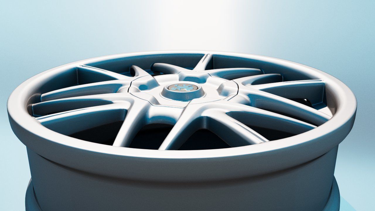 Peugeot Pars or 405 Wheel 3D model | CGTrader