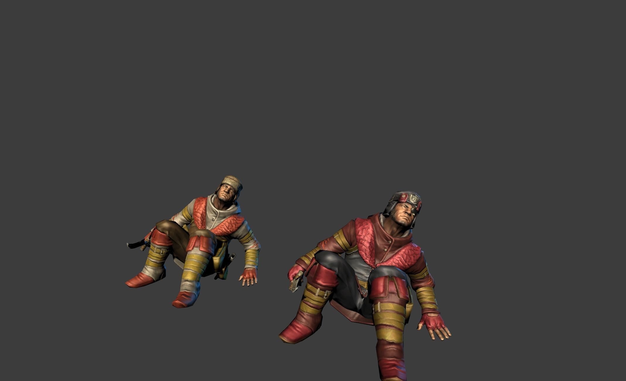 3D model Soldier Male Dagger VR / AR / low-poly | CGTrader