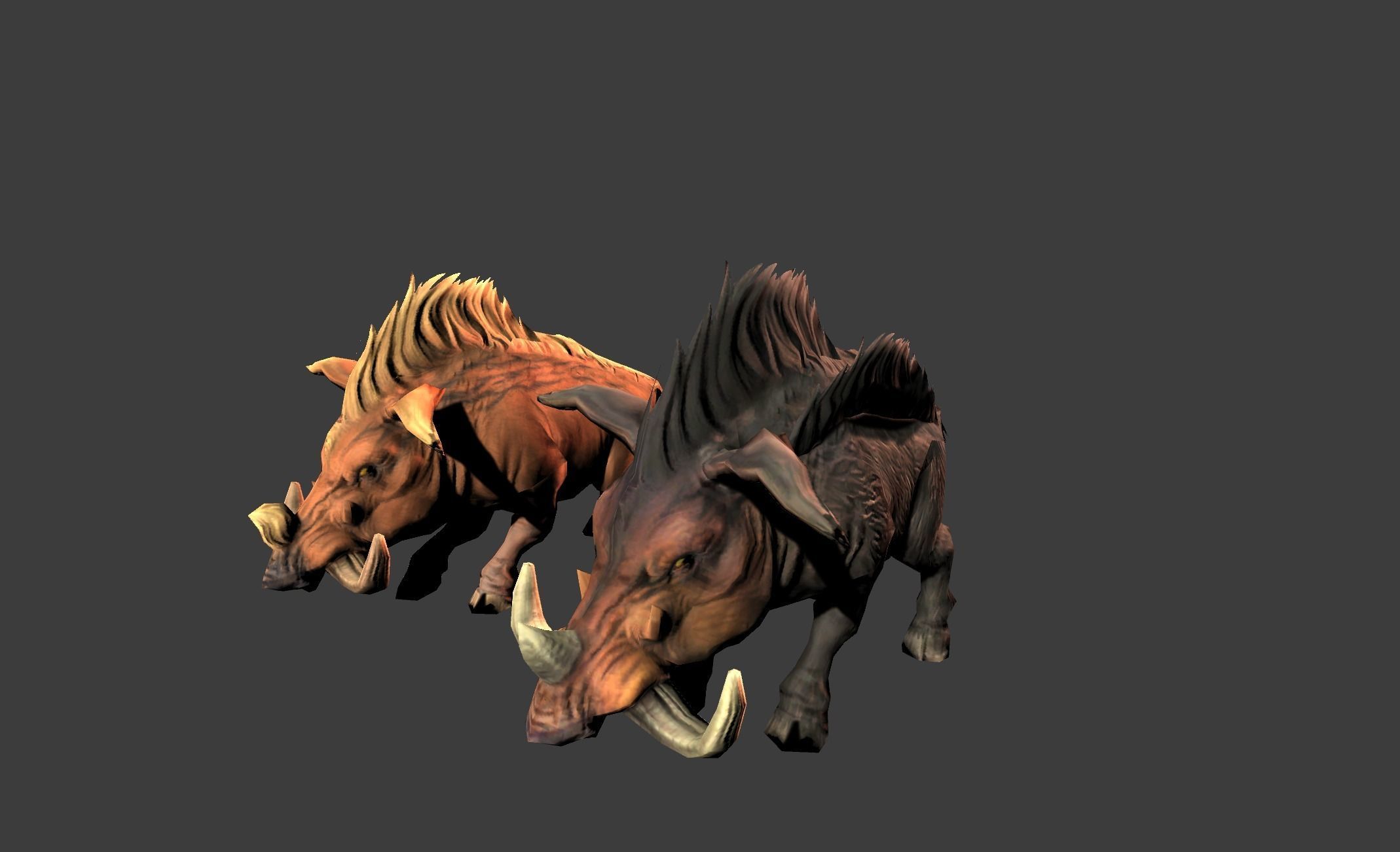 3D model Boar Beast Animal VR / AR / low-poly | CGTrader