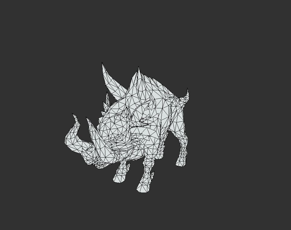 3D model Boar Beast Mutant VR / AR / low-poly | CGTrader