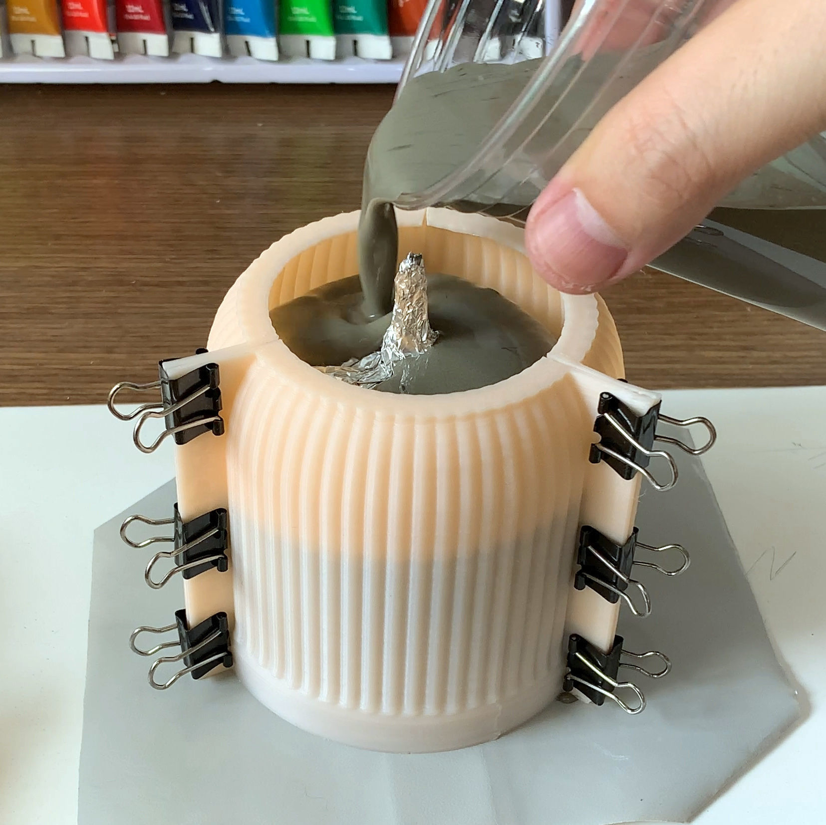 Minimalist planter pot mold - 3D print mold 3D model 3D printable ...