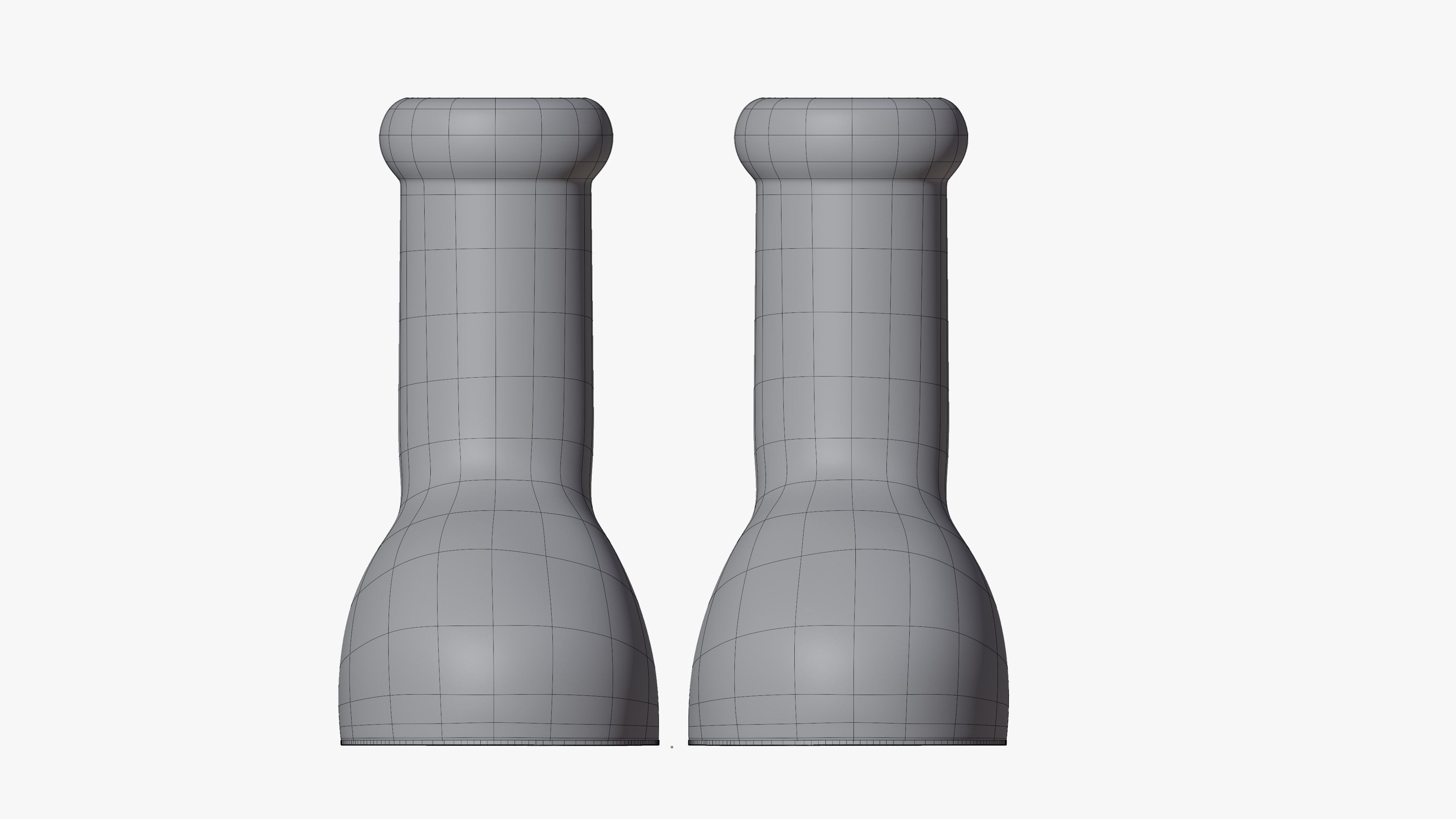 3D model BIG RED ASTROBOY BOOTS VR / AR / low-poly | CGTrader