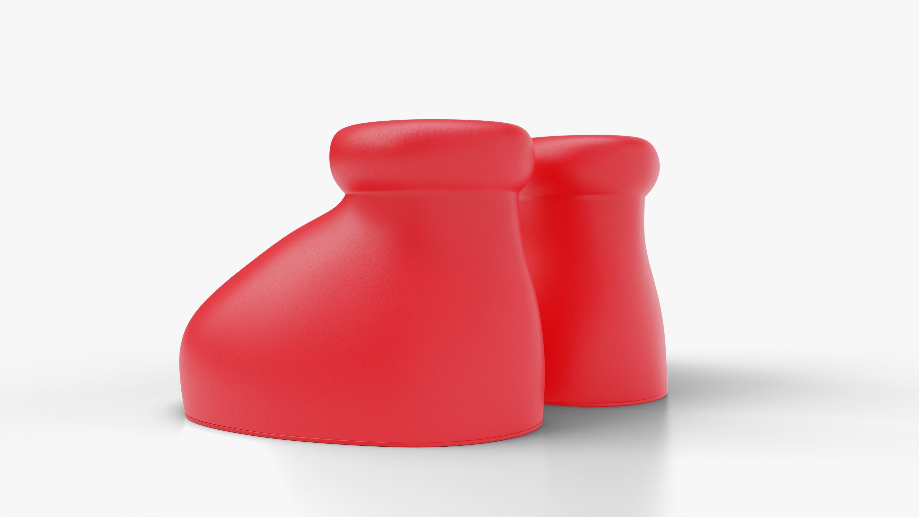 3D model BIG RED ASTROBOY BOOTS VR / AR / low-poly | CGTrader