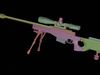 AWM sniper rifle 3D model | CGTrader