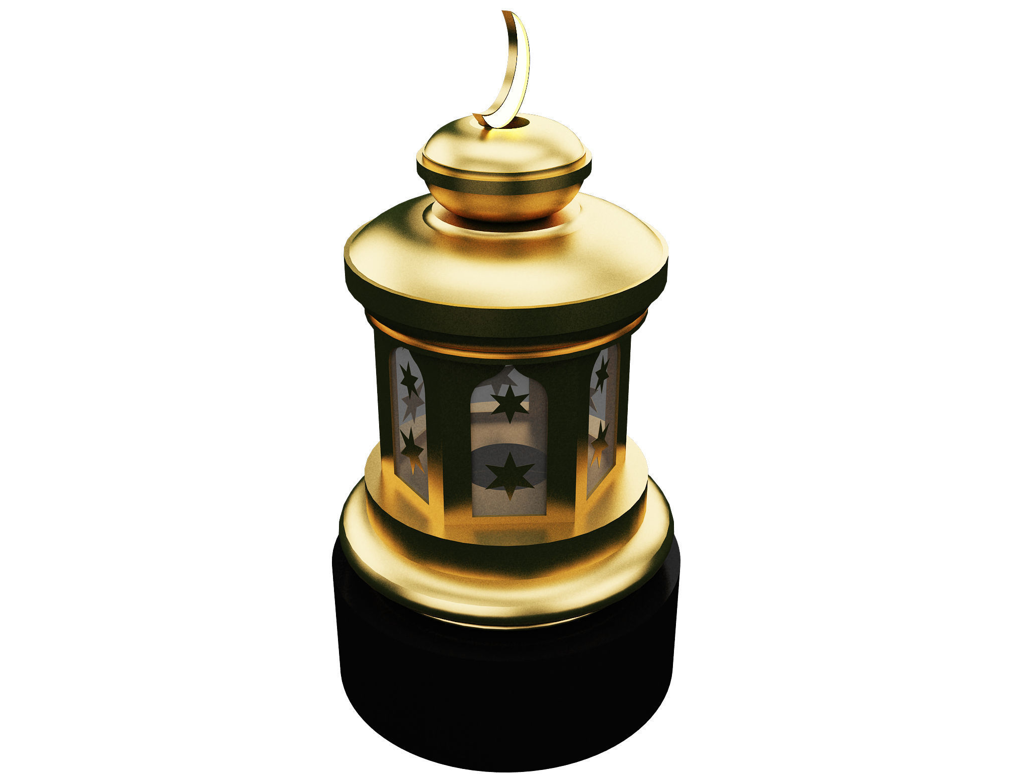 F9 Ramadan lantern fanous 3D model | CGTrader