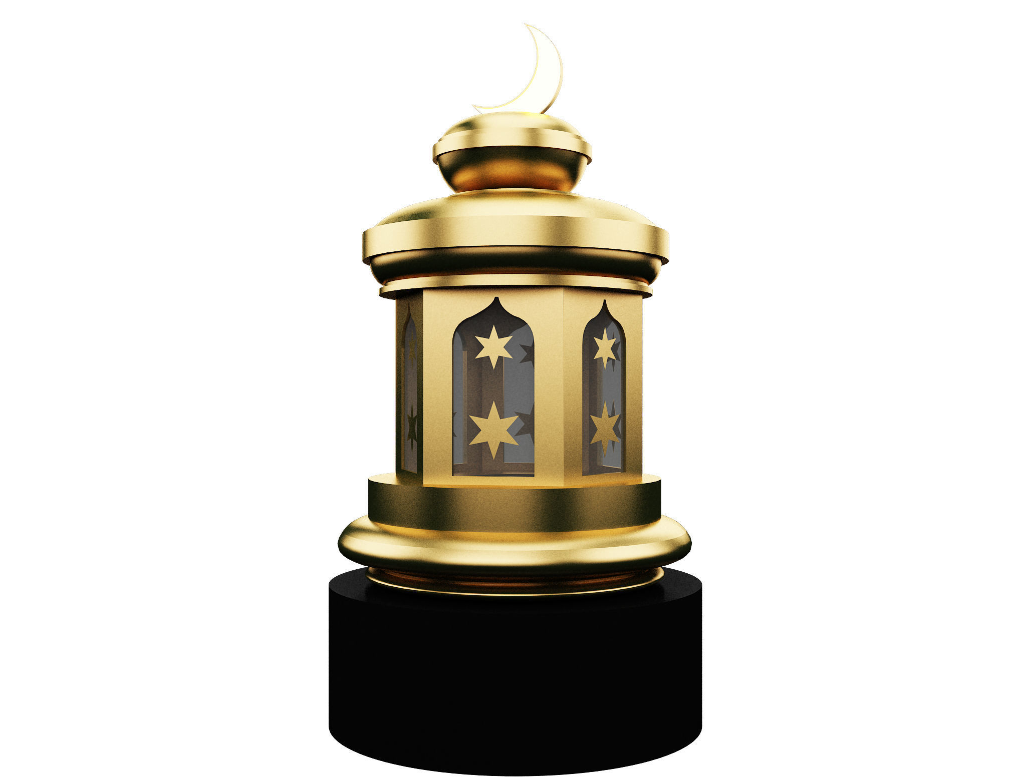 F9 Ramadan lantern fanous 3D model | CGTrader