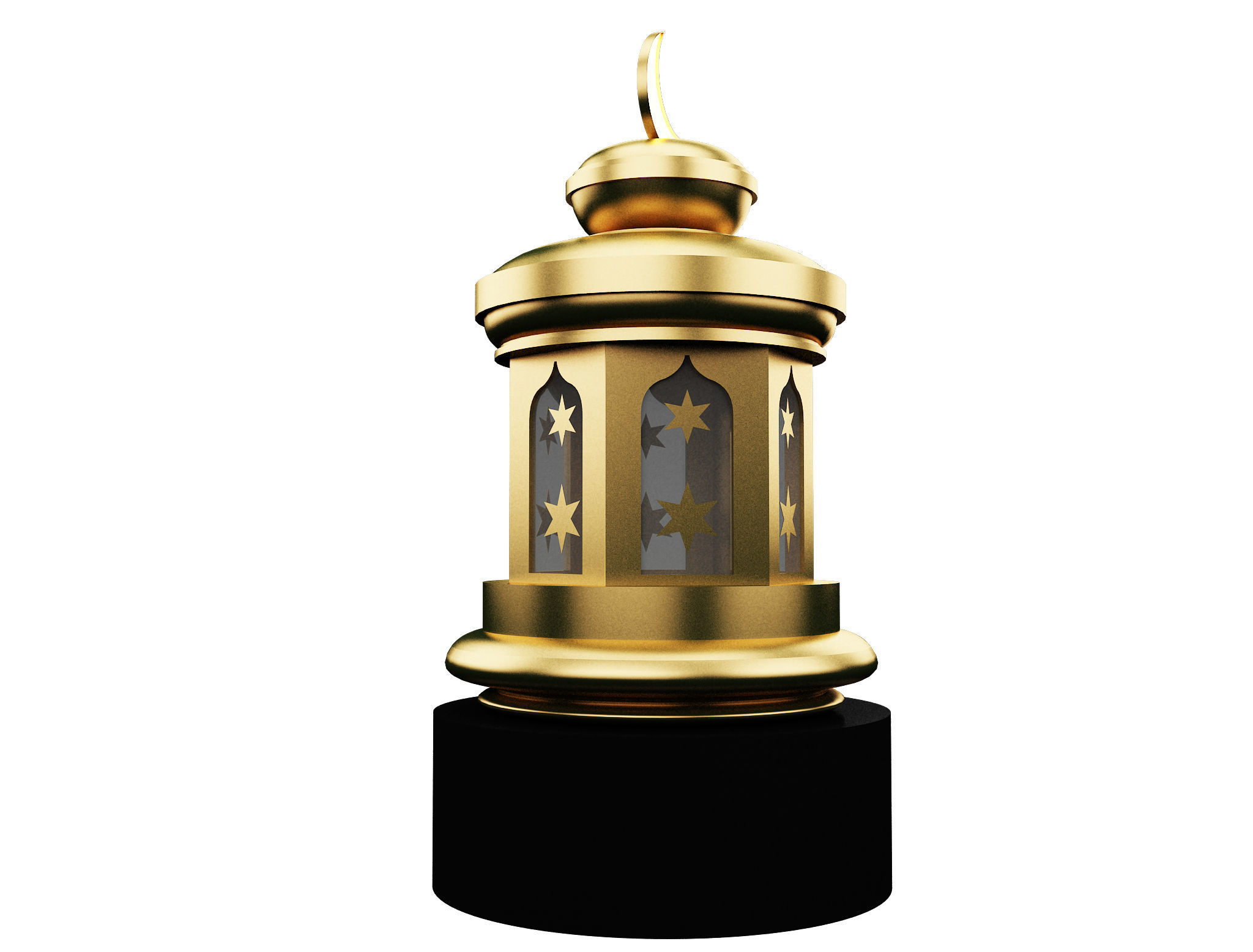 F9 Ramadan lantern fanous 3D model | CGTrader