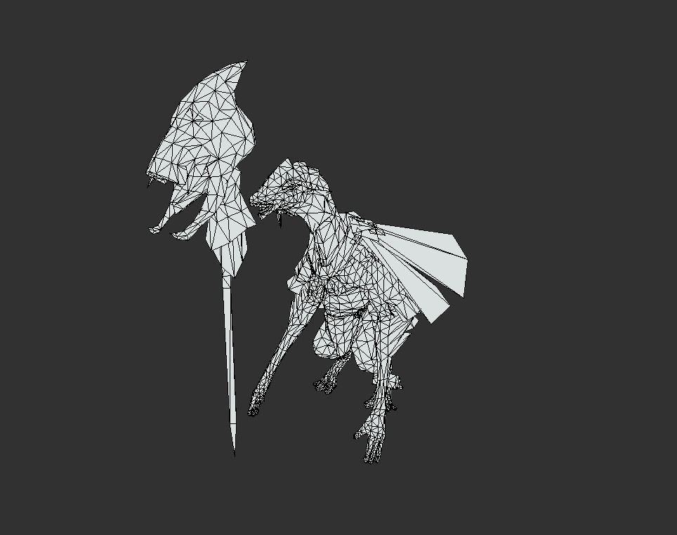 3D model Lizard Wizard Alien VR / AR / low-poly | CGTrader