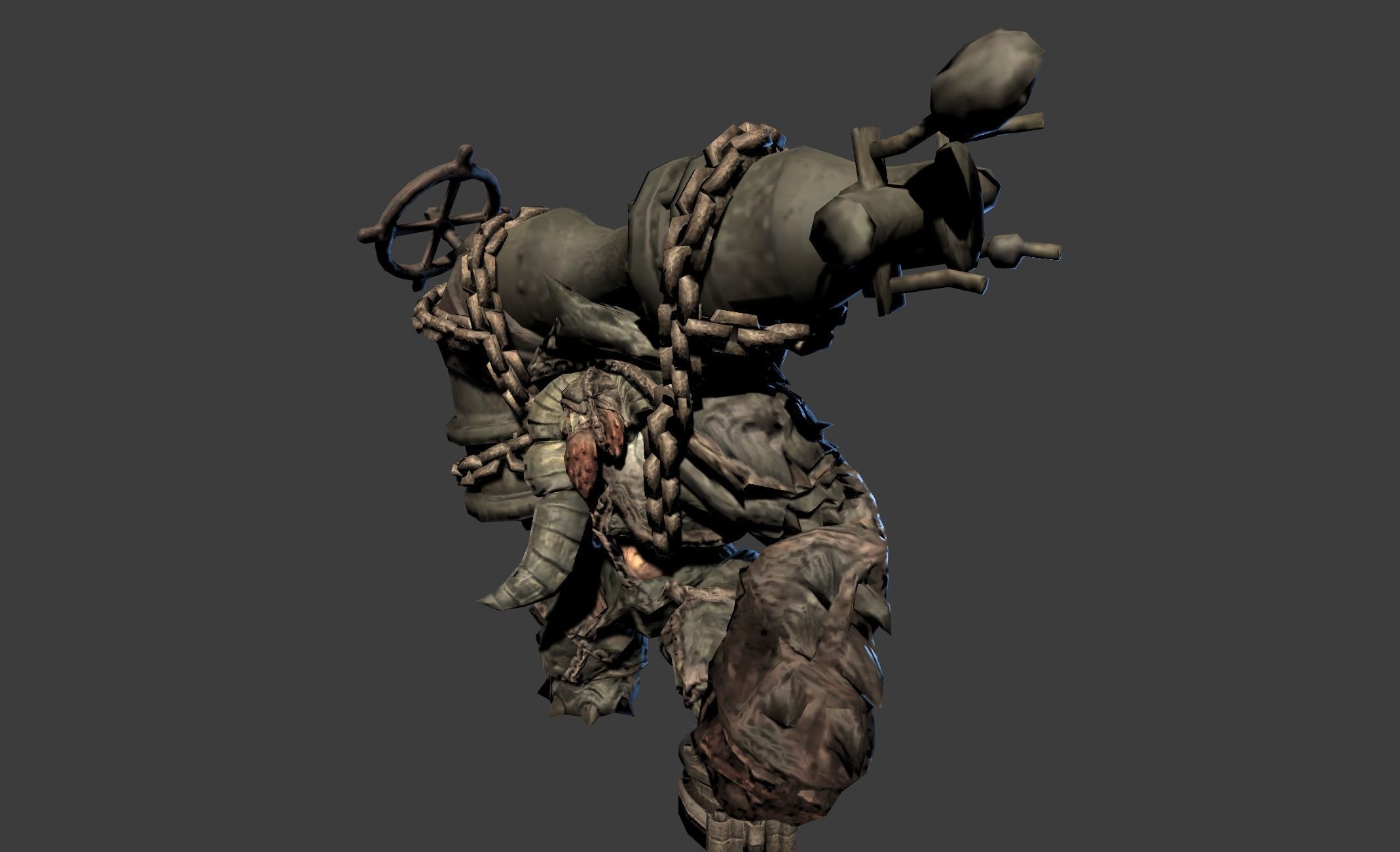 3D model Demon Giant Mutant Alien Fighter VR / AR / low-poly | CGTrader