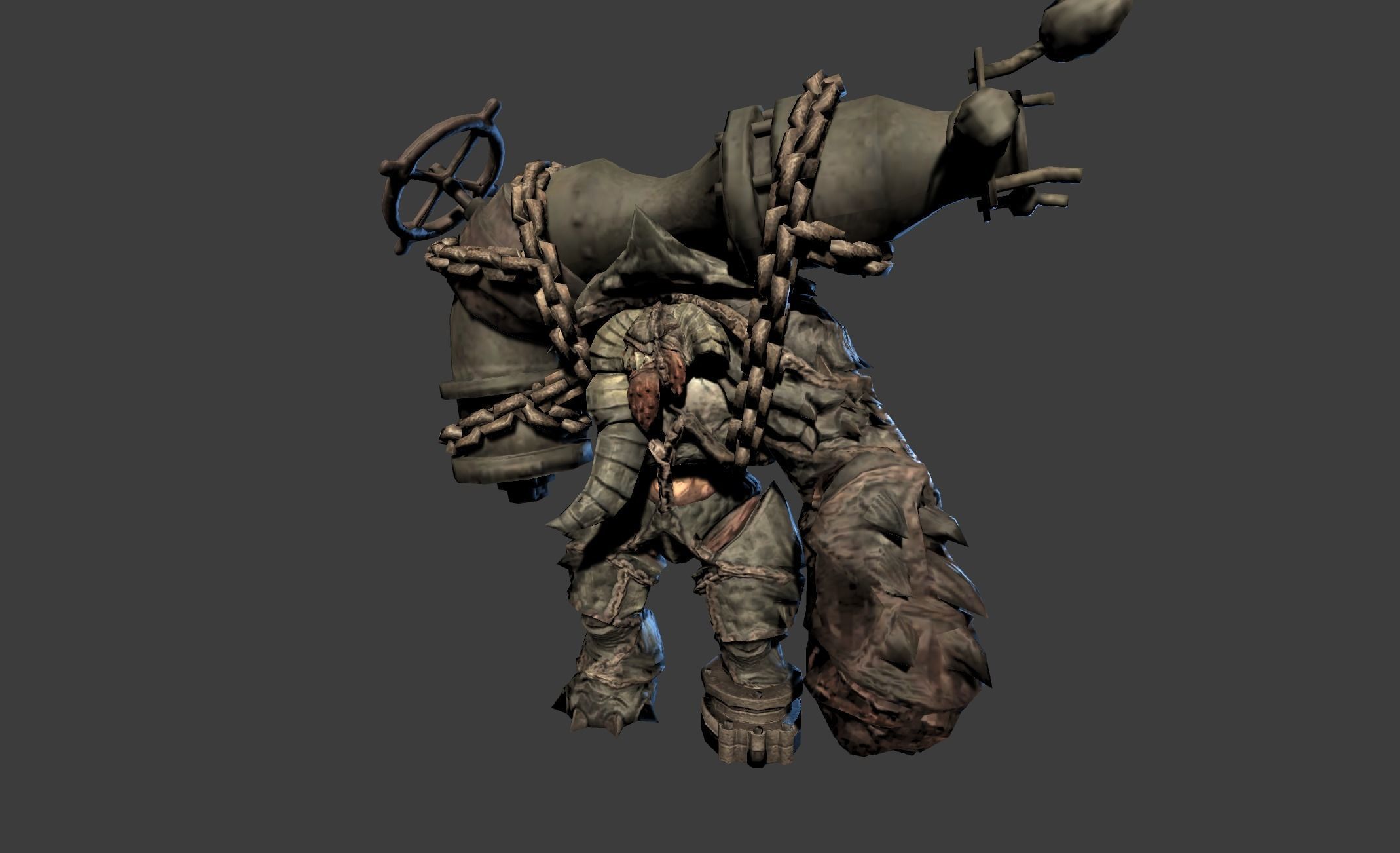 3D model Demon Giant Mutant Alien Fighter VR / AR / low-poly | CGTrader