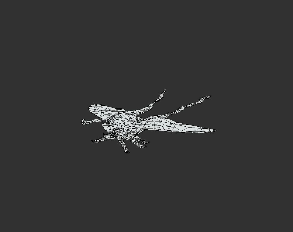 3D model Alien Moth Mutant VR / AR / low-poly | CGTrader
