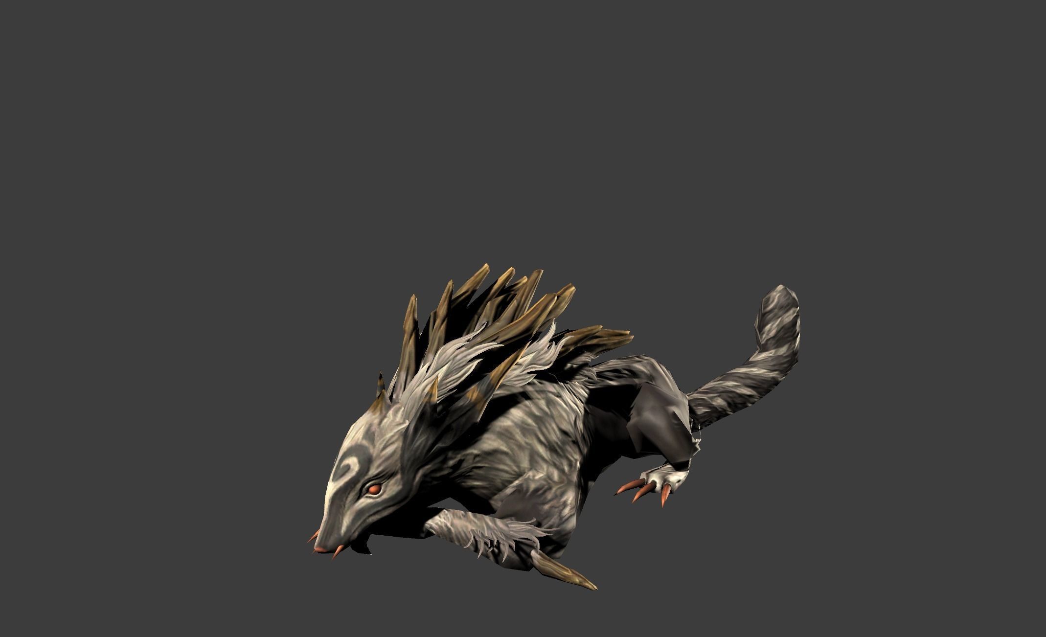 3D model Raccoon Dog Animal Mutant VR / AR / low-poly | CGTrader