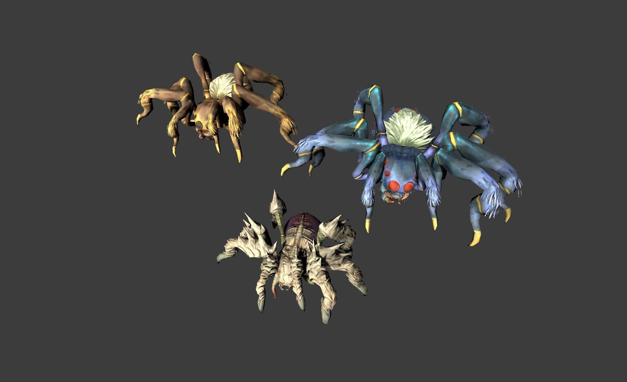 3D model Alien Spider Beast Mutant VR / AR / low-poly | CGTrader