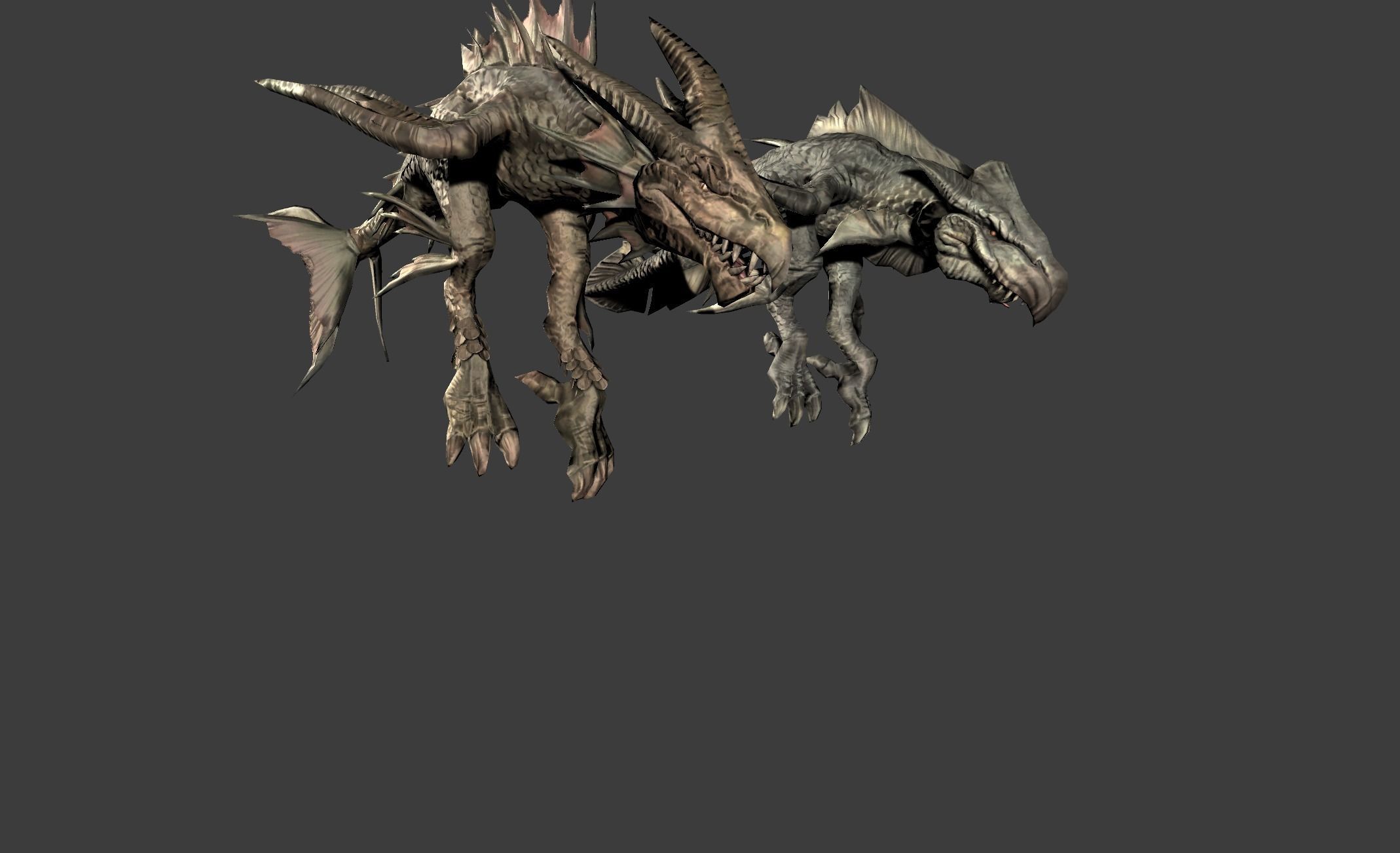 3D model Alien Dinosaur Lizard Mutant VR / AR / low-poly | CGTrader