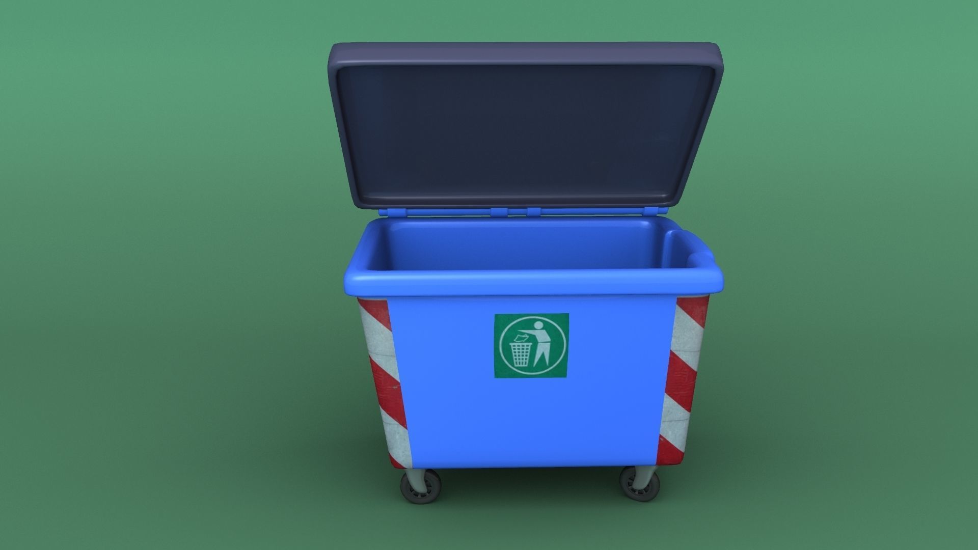 Dumpster Garbage bin 3D model 3D model | CGTrader
