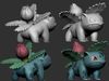 Ivysaur pokemon 3D model | CGTrader