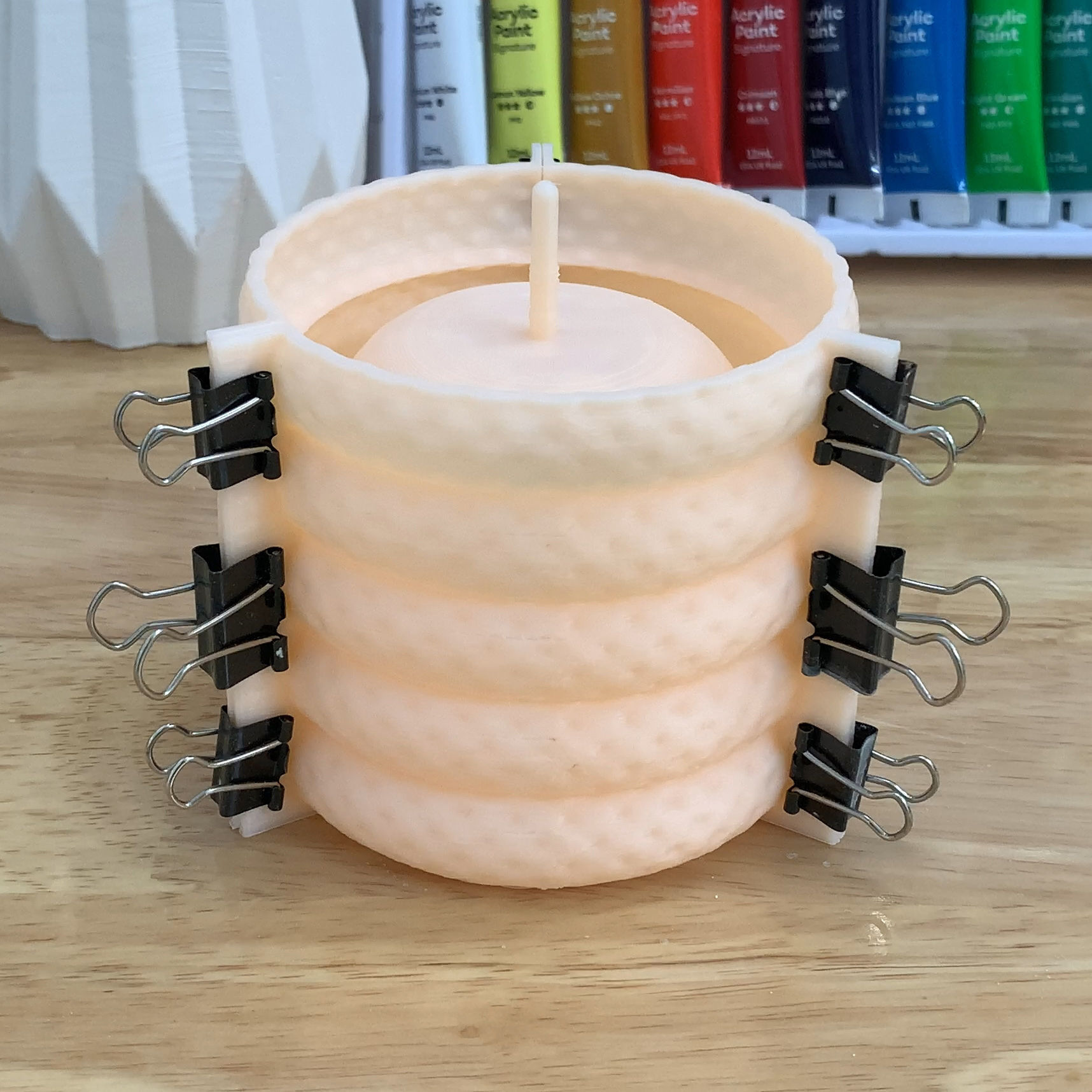 eometric Donut Pot with drainage - 3D print mold 3D model 3D printable ...