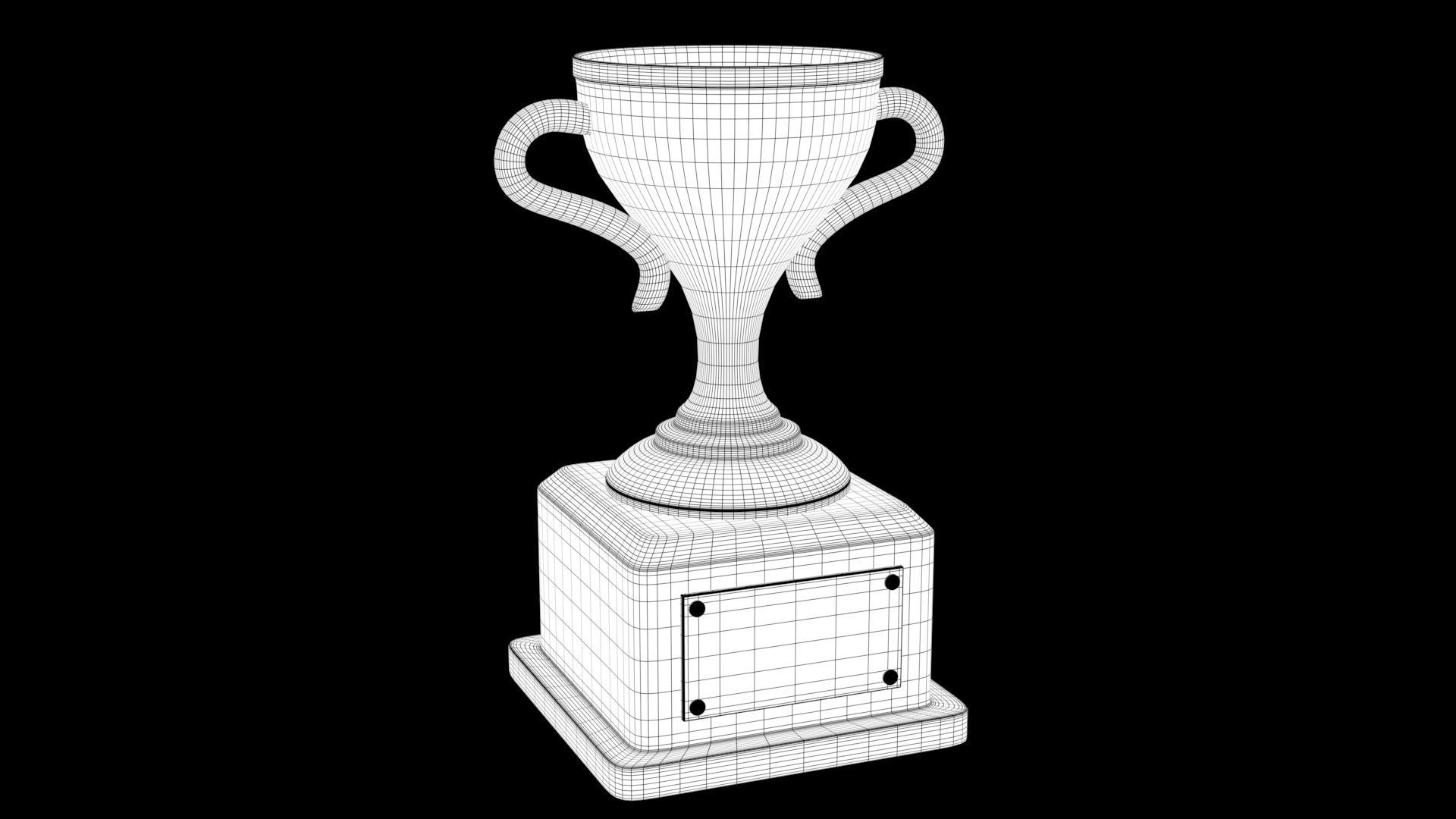 3D model Small Trophy VR / AR / low-poly | CGTrader