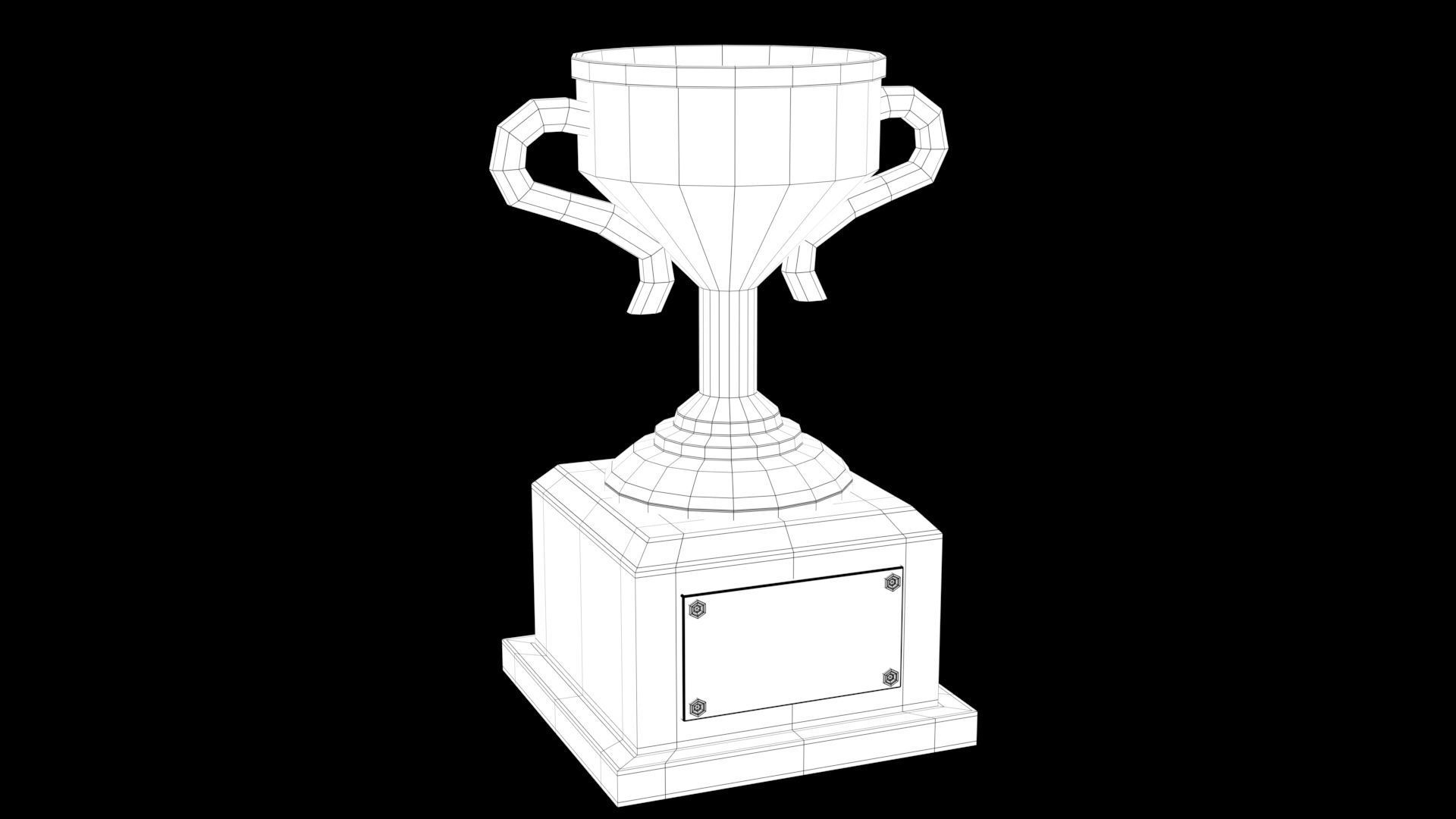 3D model Small Trophy VR / AR / low-poly | CGTrader