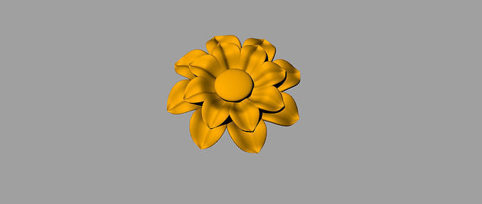 flower 3D model | CGTrader