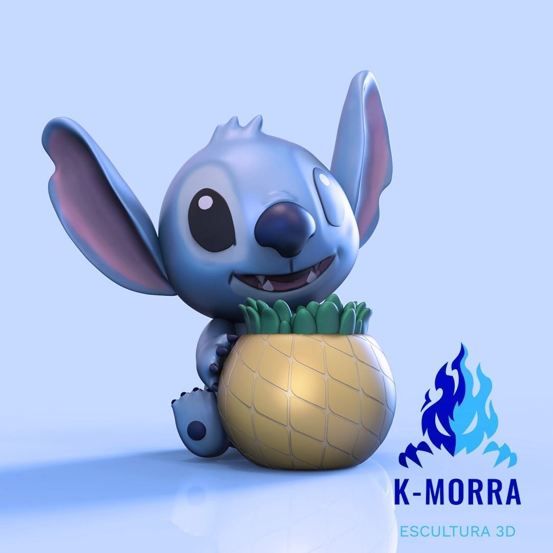 Stitch Candy 3D model 3D printable | CGTrader