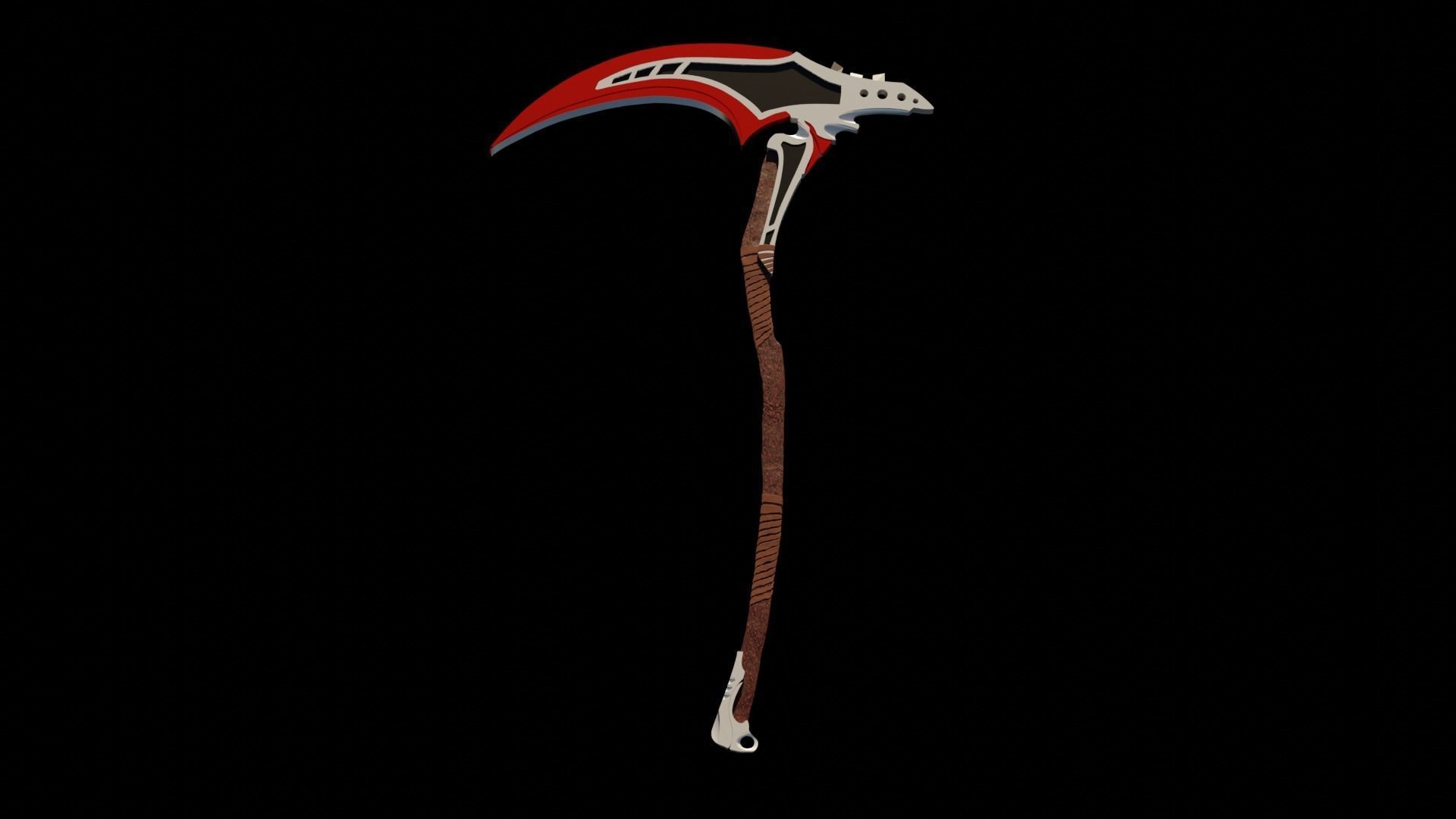 3D model Scythe sacrificial axe VR / AR / low-poly | CGTrader