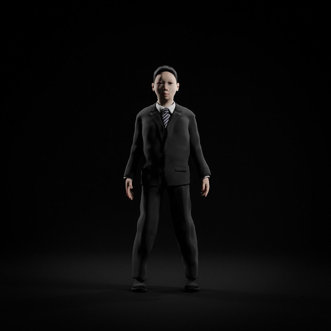 3D model Character Pack 1 Game ready VR / AR / low-poly | CGTrader