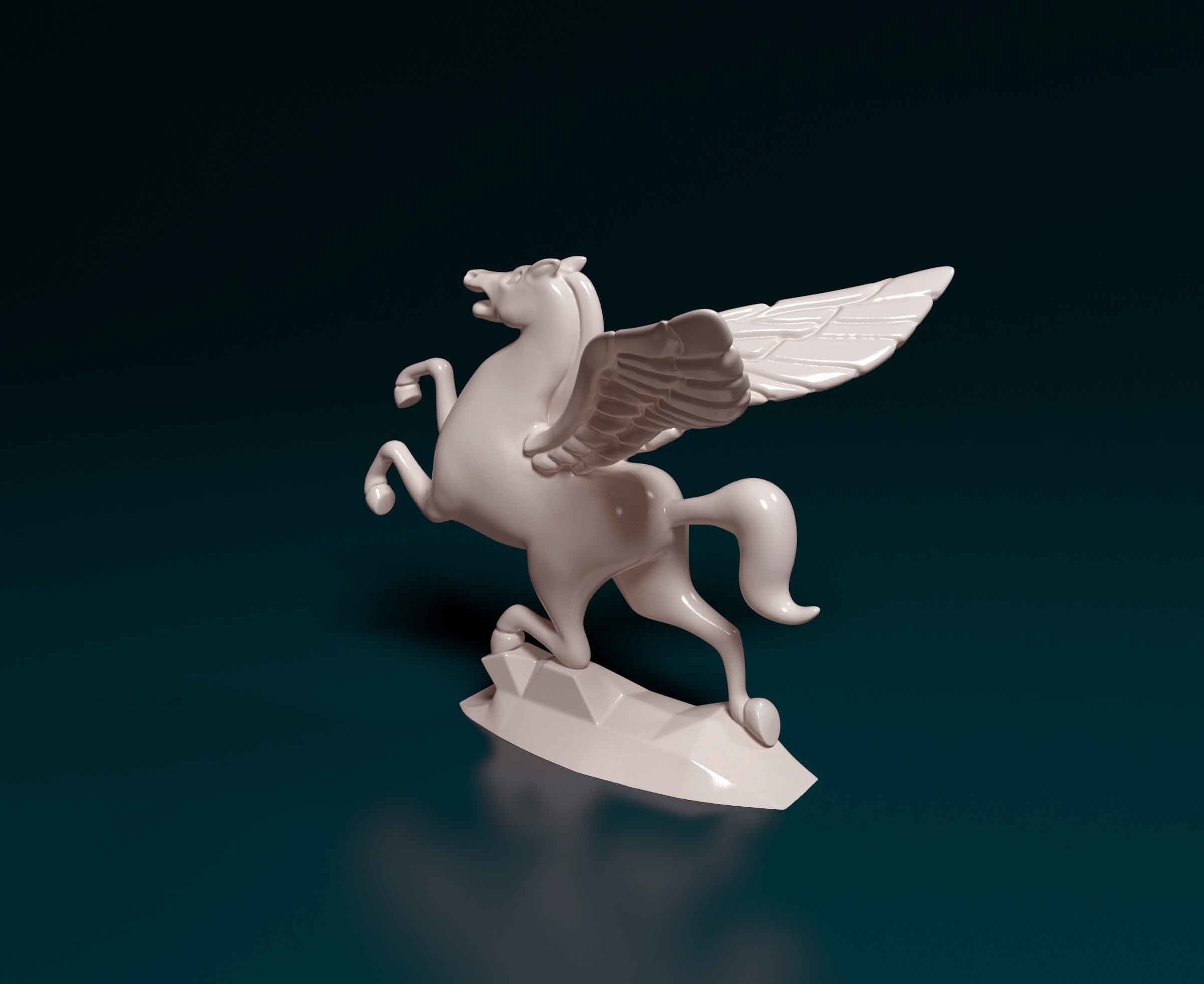 Pegasus 3D model 3D printable | CGTrader