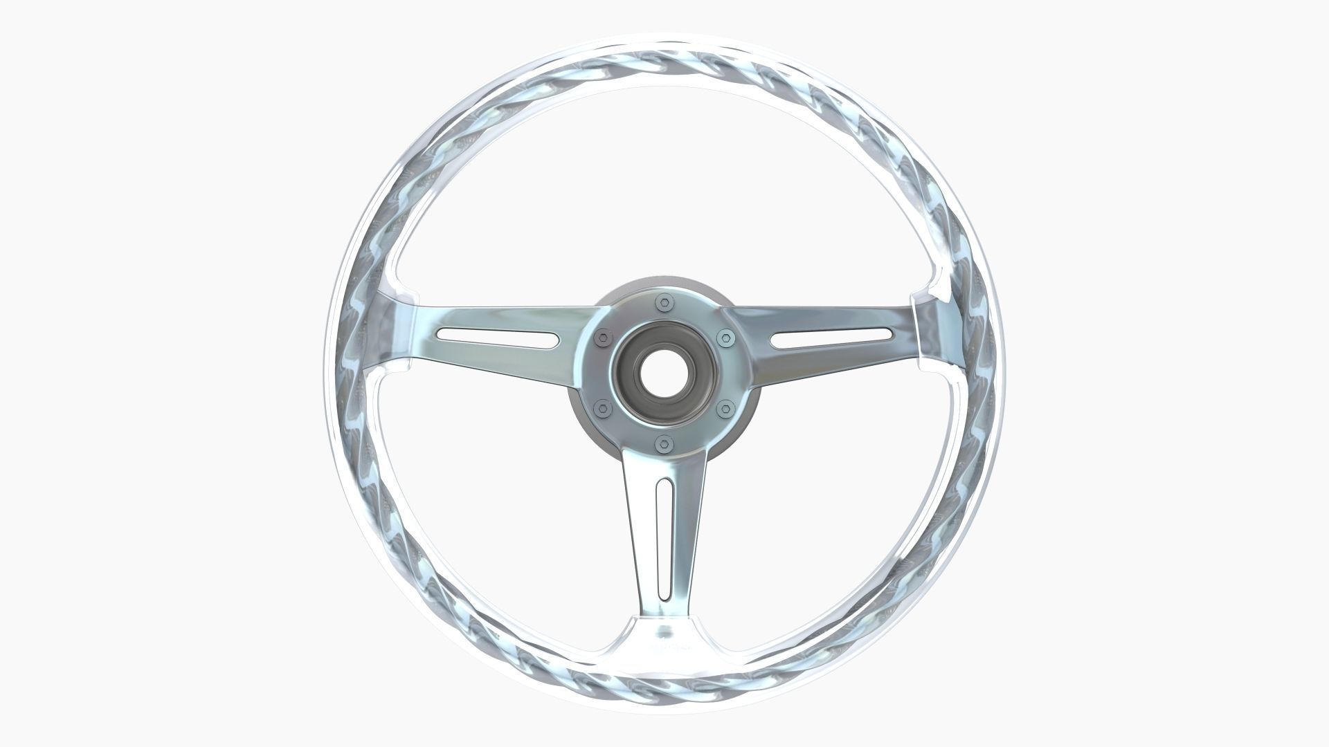 3D model Hitman Twist Crystal steering wheel VR / AR / low-poly | CGTrader