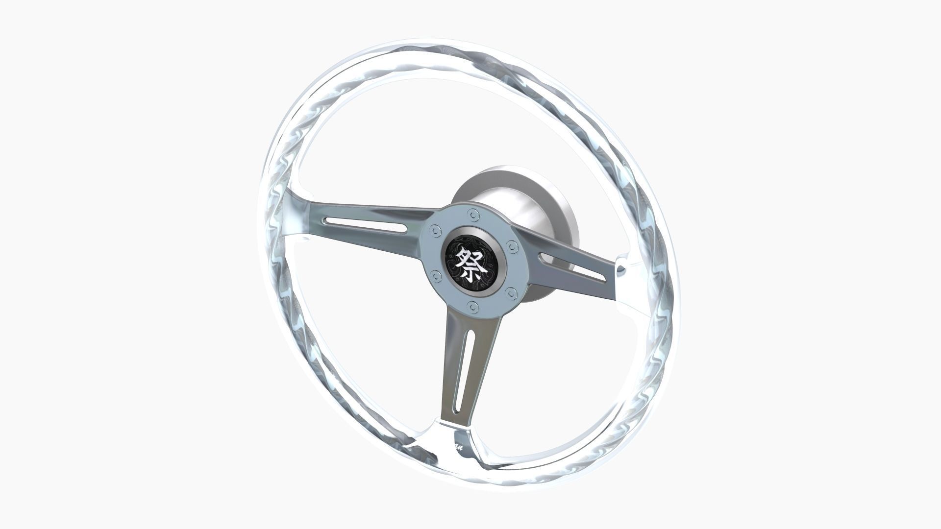 3D model Hitman Twist Crystal steering wheel VR / AR / low-poly | CGTrader