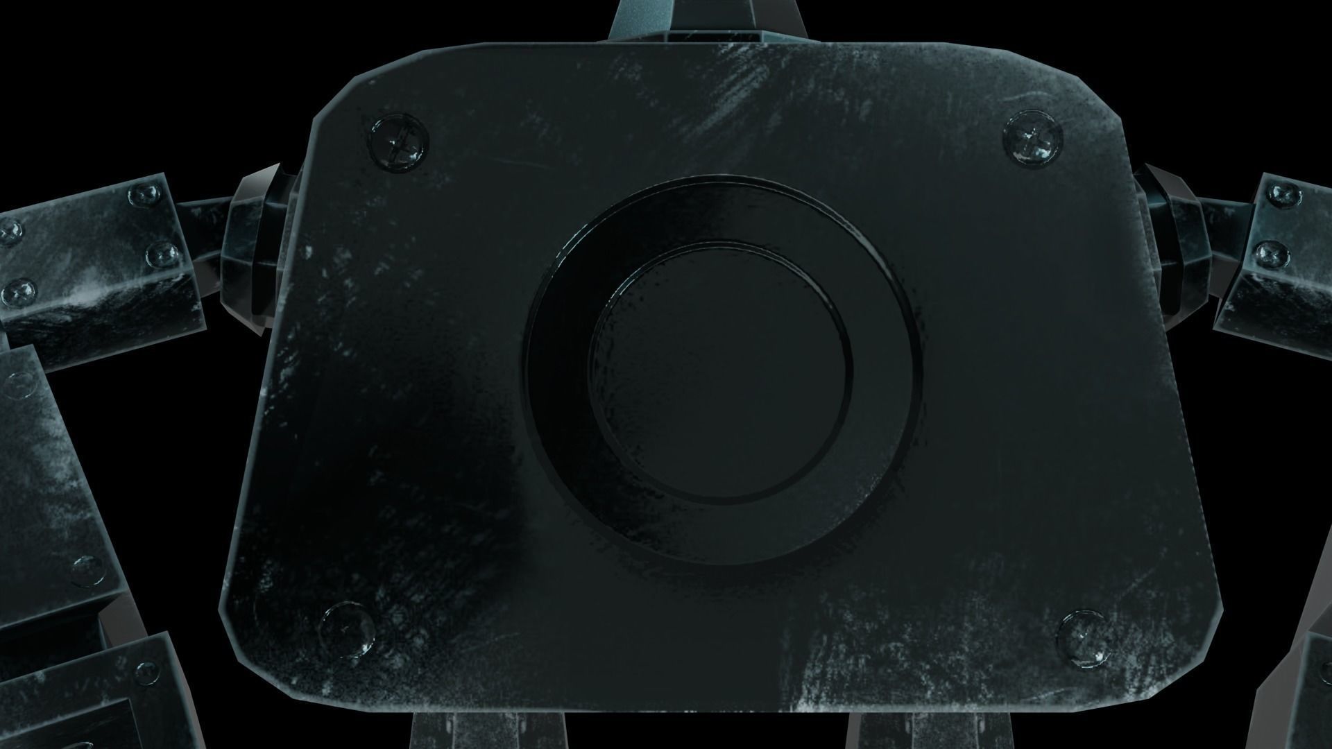 Iron Robot character 3D model | CGTrader