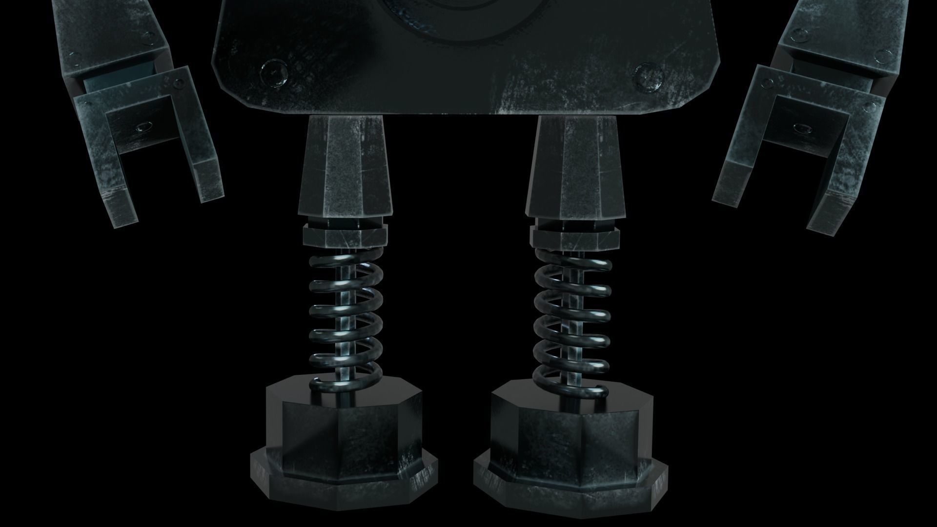 Iron Robot character 3D model | CGTrader