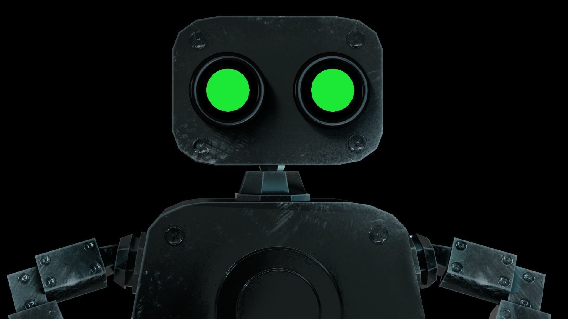 Iron Robot character 3D model | CGTrader