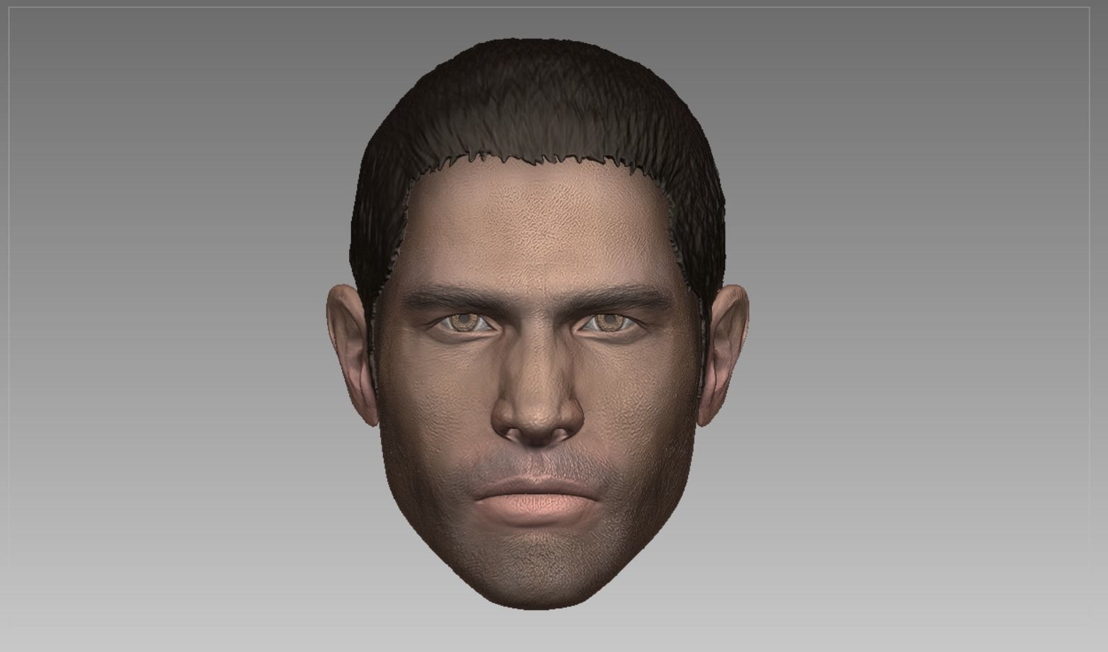 ONE12 SCALE HEAD - Chris Redfield- RE6 3D print model 3D model 3D ...