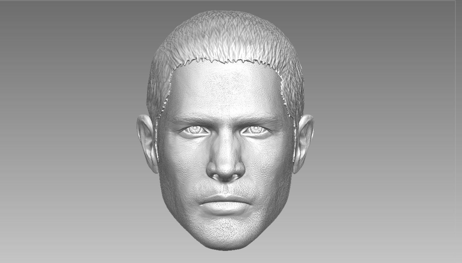 ONE12 SCALE HEAD - Chris Redfield- RE6 3D print model 3D model 3D ...