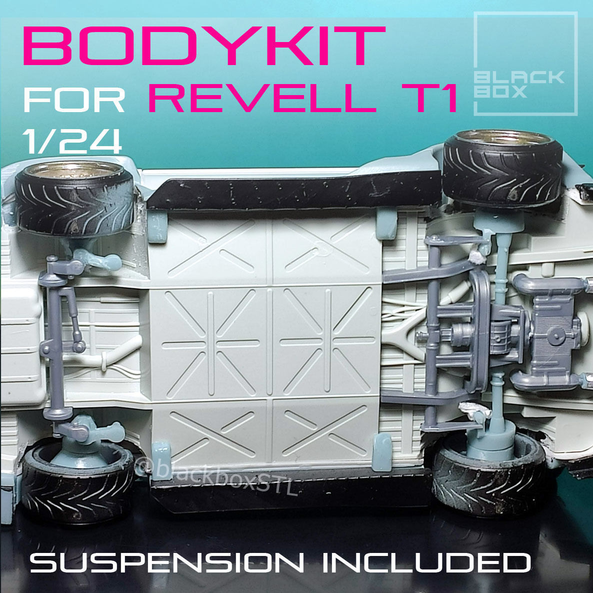 Bodykit for T1 Bus Revell 1-24th Modelkit 3D model 3D printable | CGTrader