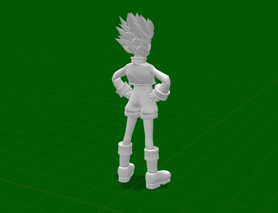Gon Freecss - Hunter x Hunter 3D model rigged | CGTrader