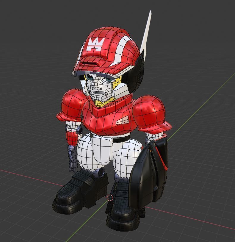 Magnum Ace - Iron leaguer 3D model rigged | CGTrader