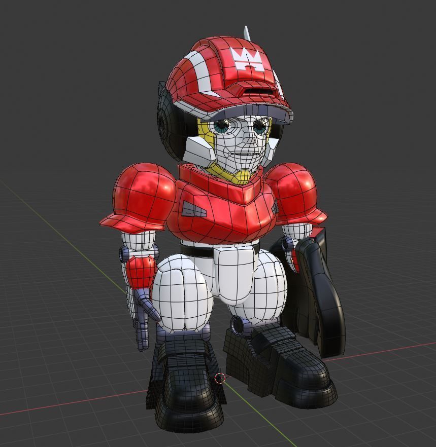 Magnum Ace - Iron leaguer 3D model rigged | CGTrader